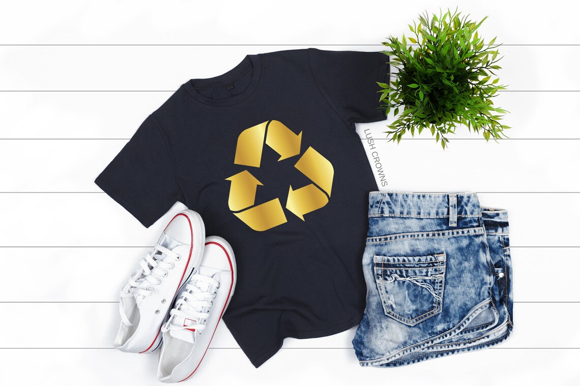 Metallic Recycle Icons SVG, Recycling Symbol SVG, Recycling SVG ...