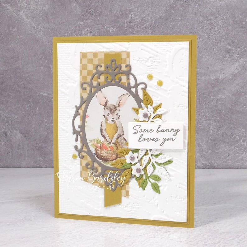 Handmade Easter Card Stampin up Storybook Moments Some Bunny Loves You ...