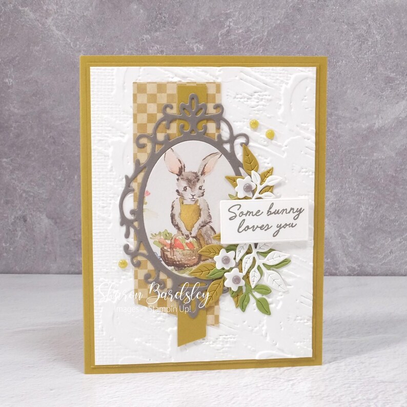 Handmade Easter Card Stampin up Storybook Moments Some Bunny Loves You ...