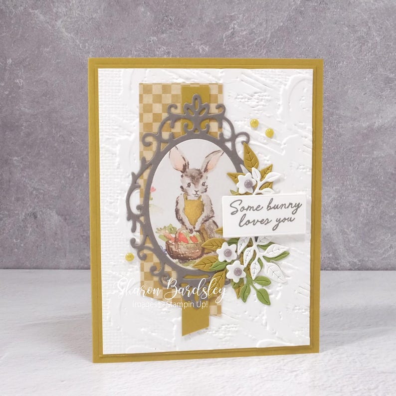Handmade Easter Card Stampin up Storybook Moments Some Bunny Loves You ...