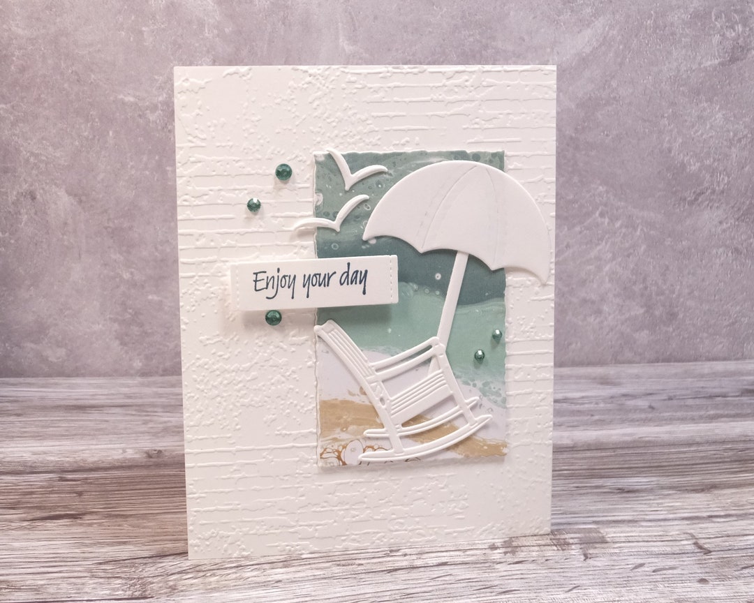 Handmade Enjoy Your Day Card - Stampin up Boho Beach Design – Vacation ...