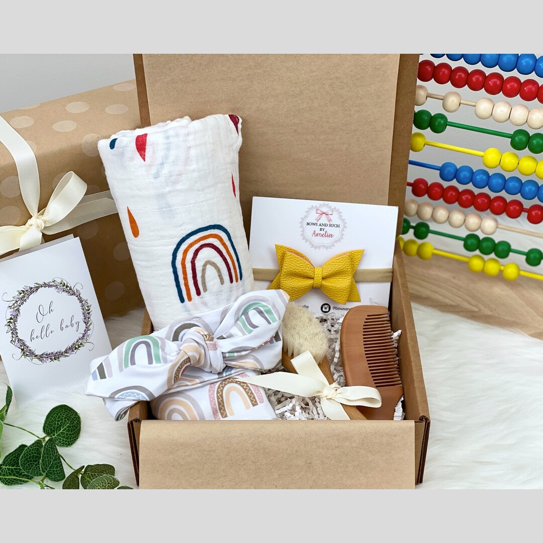 Welcome Baby Gift Box. Newborn Baby Gift Box. Just Because Gifts. Gift ...