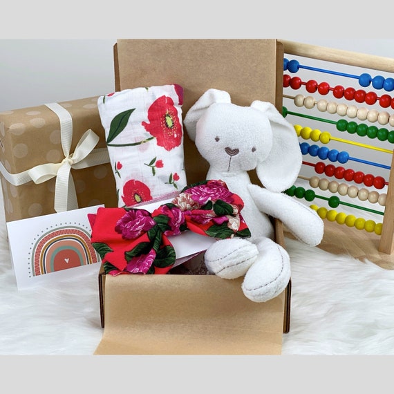 Newborn Baby Gift Box. Ready to Ship Baby Shower Gift With | Etsy