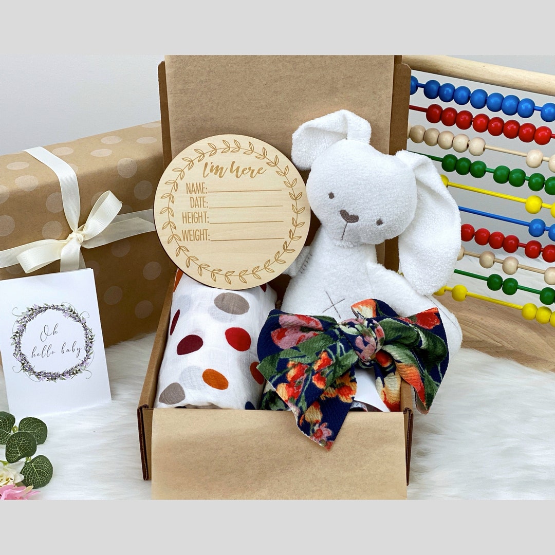Welcome Baby Gift Box. Ready to Ship Baby Shower Gift With Card. Just ...