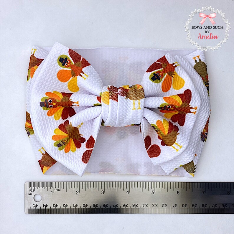 Thanksgiving Turkey Hair Clip Baby Headwrap Baby Headband | Etsy