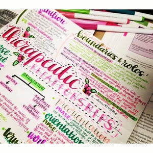 Mental Health Unit 1 Bundle- Nursing Notes/ Concept Maps - Etsy