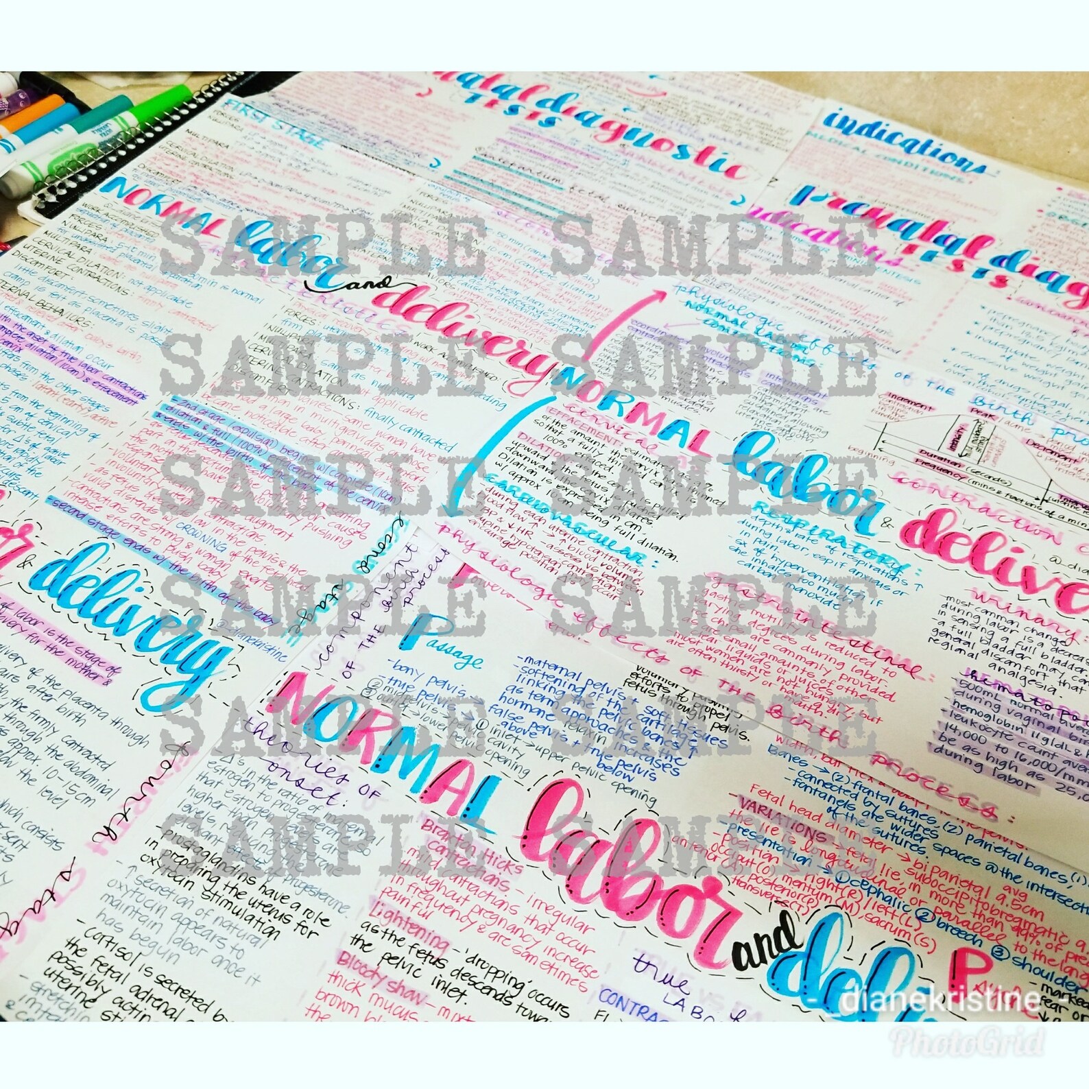 OB Unit 1 Bundle (6 Pages) - Nursing Notes- Maternal Child OB Semester ...