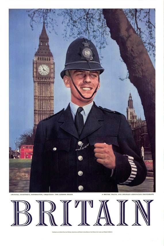 1960s British Police Officer