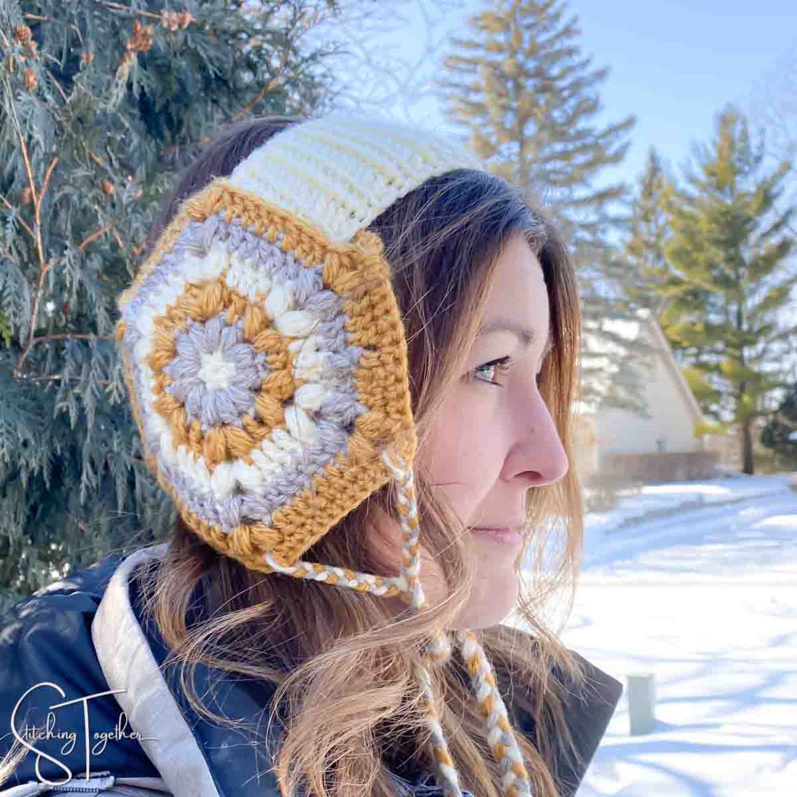 Parker Crochet Head Warmer Pattern Crochet Headband With Ear - Etsy