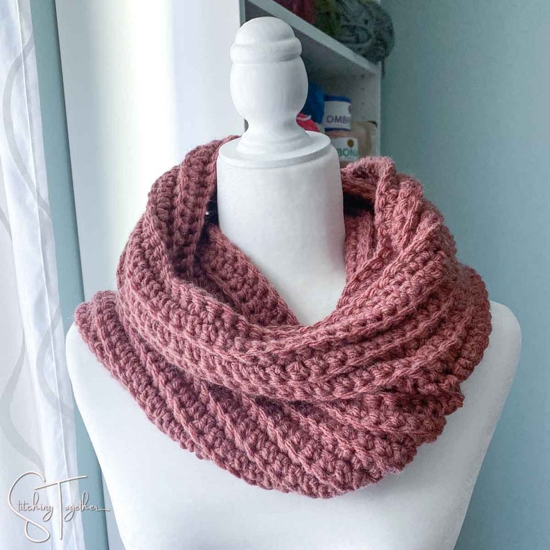 Chunky Scarf Crochet Pattern Bulky Scarf Pattern PDF - Etsy