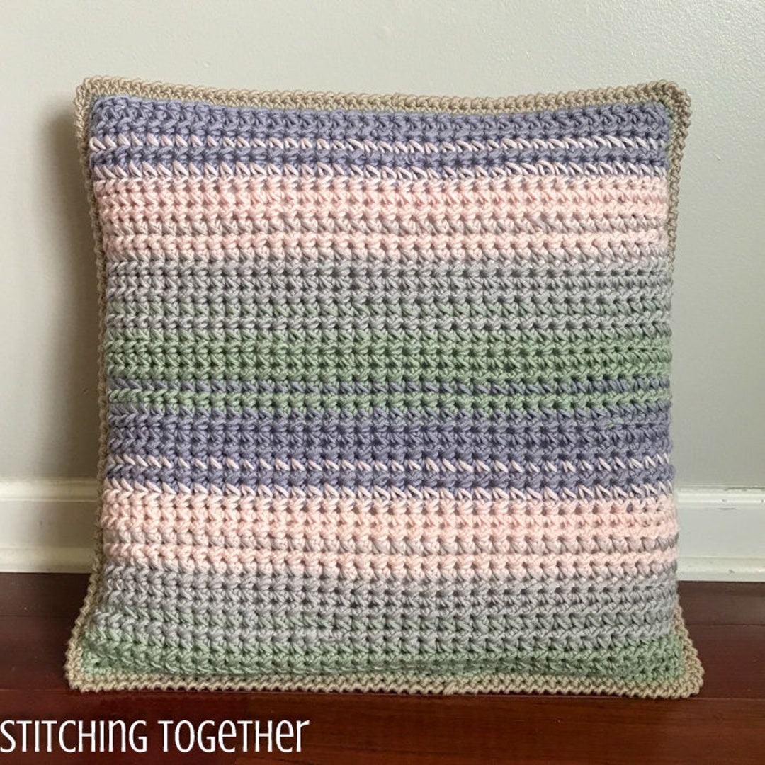 Crochet Pillow Cover Pattern | Throw Pillow Pattern | Pattern Download ...