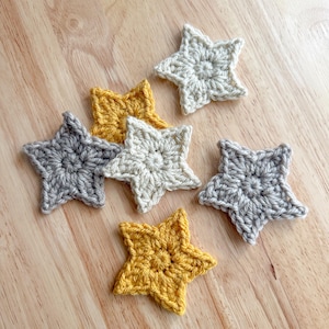 Easy Crochet Star Pattern | Small Crochet Stars | Pattern Download - Etsy