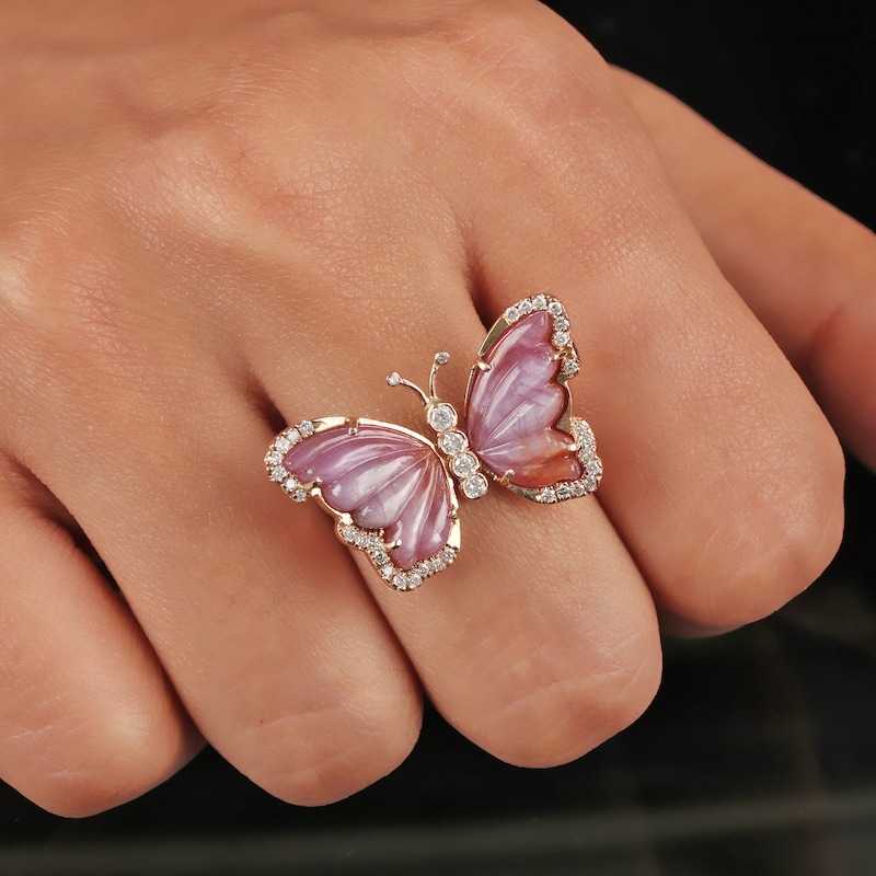 Butterfly Rings - Etsy