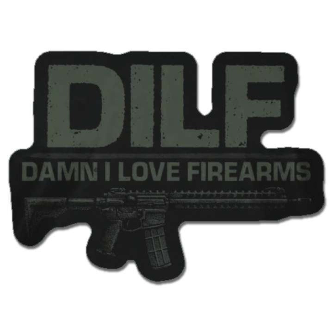 Damn I Love Firearms Decal Premium Vinyl Die Cut UV Coating Military ...