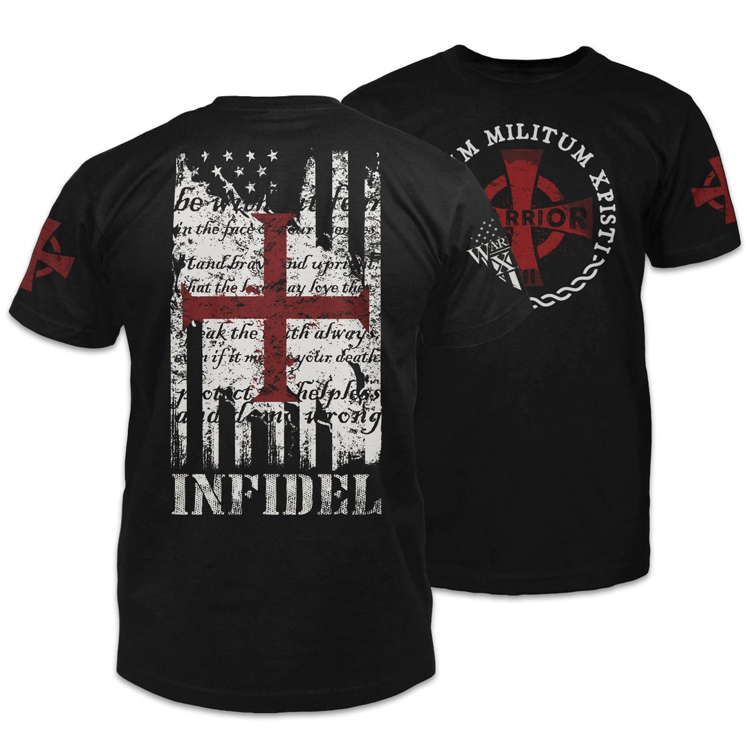 American Infidel ON SALE T-shirt Patriotic Tribute Tee American Pride ...