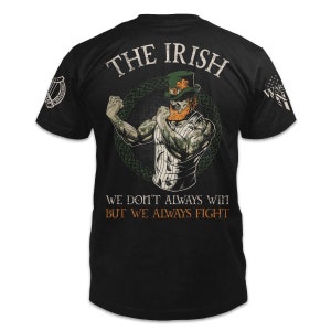 Fighting Irish T-shirt Patriotic Tribute Tee American Pride Veteran ...