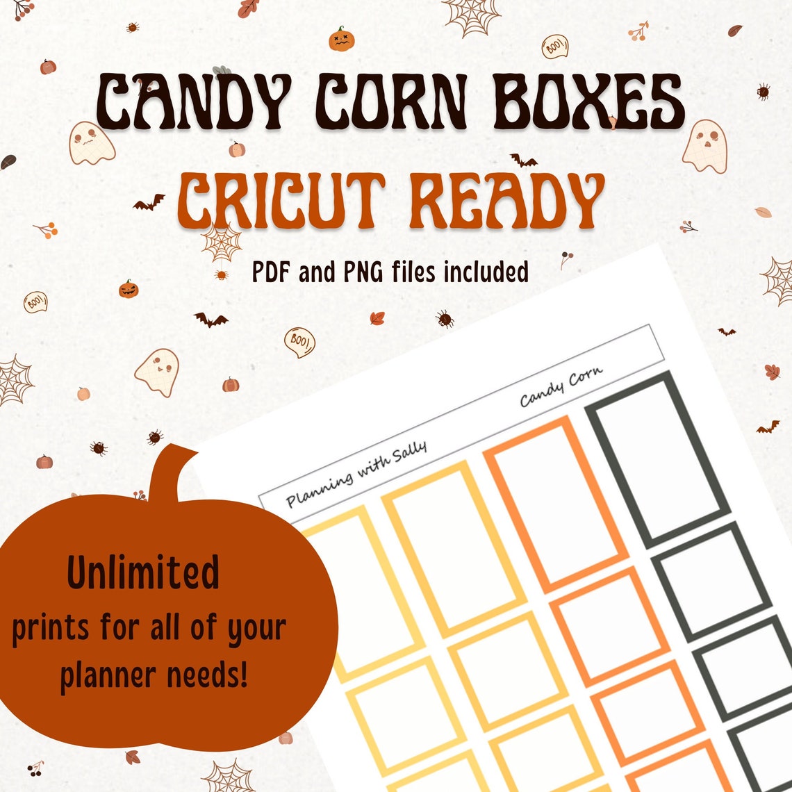 Candy Corn Box Stickers! PRINTABLE Instant Download! Multiple Sizes ...