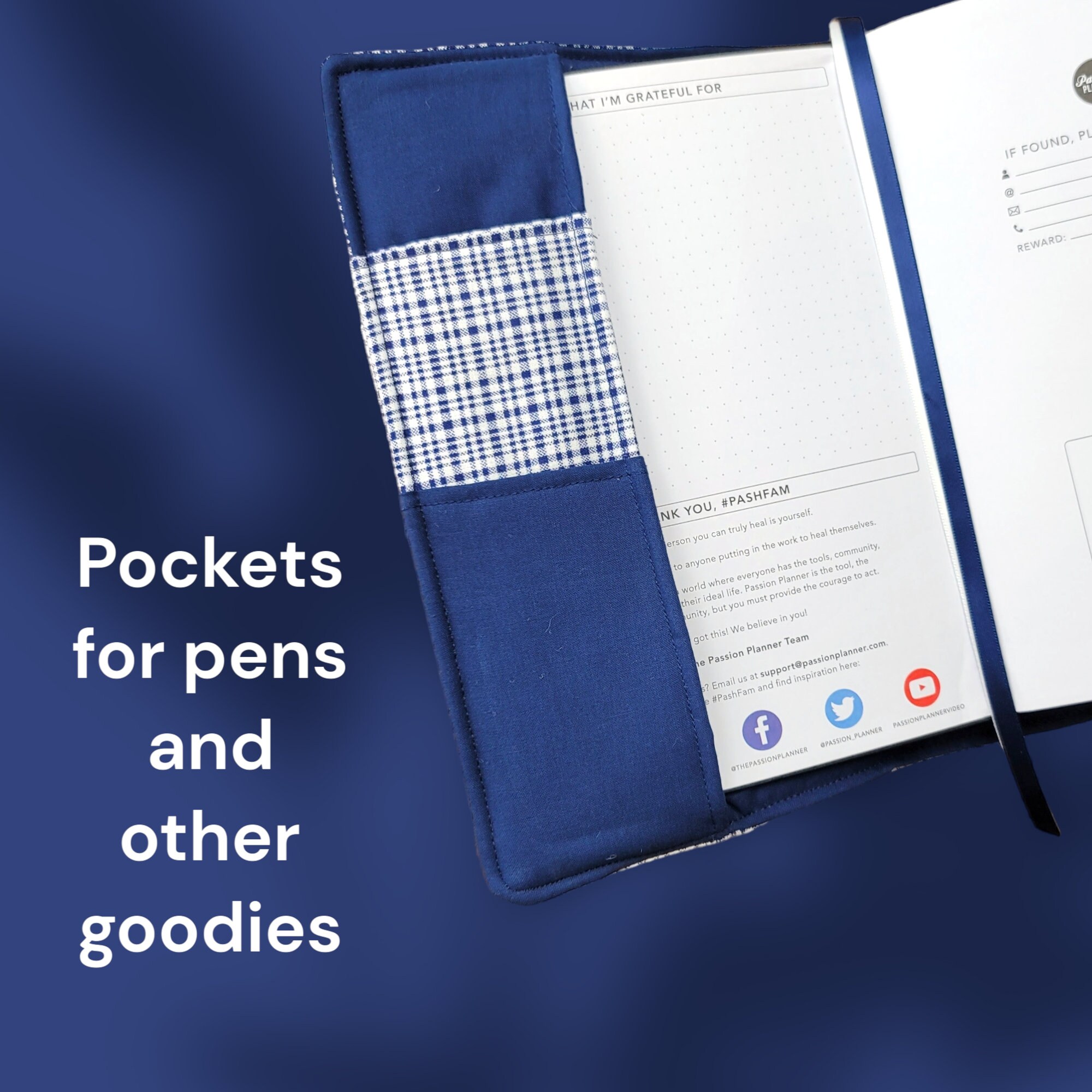 A5 Planner Cover, Bullet Journal Cover, Passion Planner Daily Planner ...
