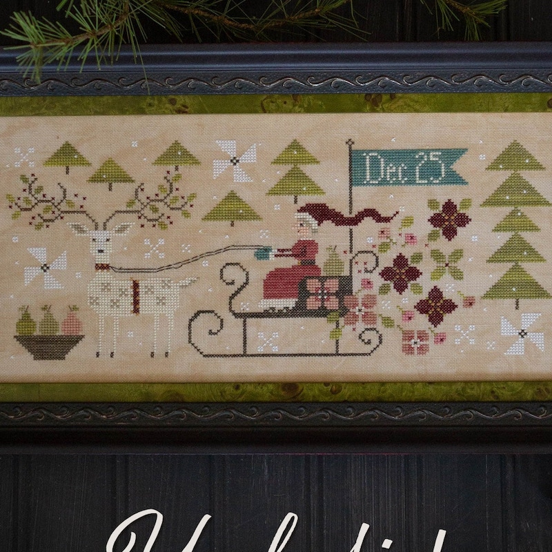 Yuletide Sampler Pattern - Etsy