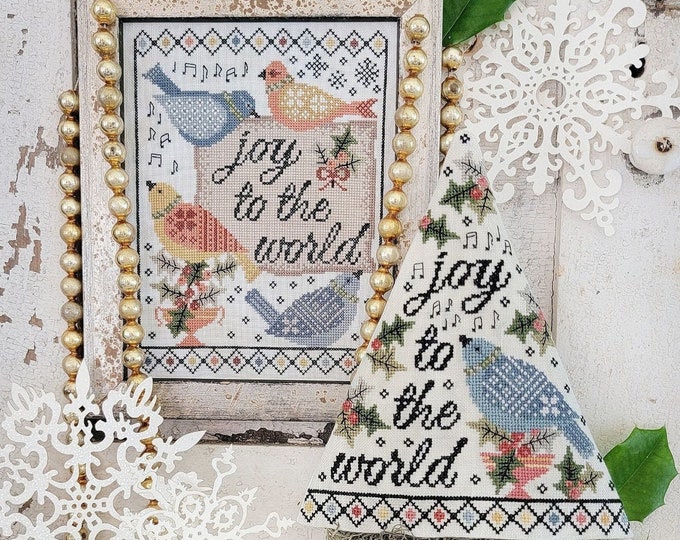 Hello From Liz Mathews FOURTH DAY of CHRISTMAS Sampler & Tree Cross ...