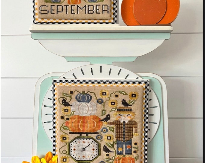 Stitching With the Housewives MONTHLY WEIGH IN September Cross Stitch ...