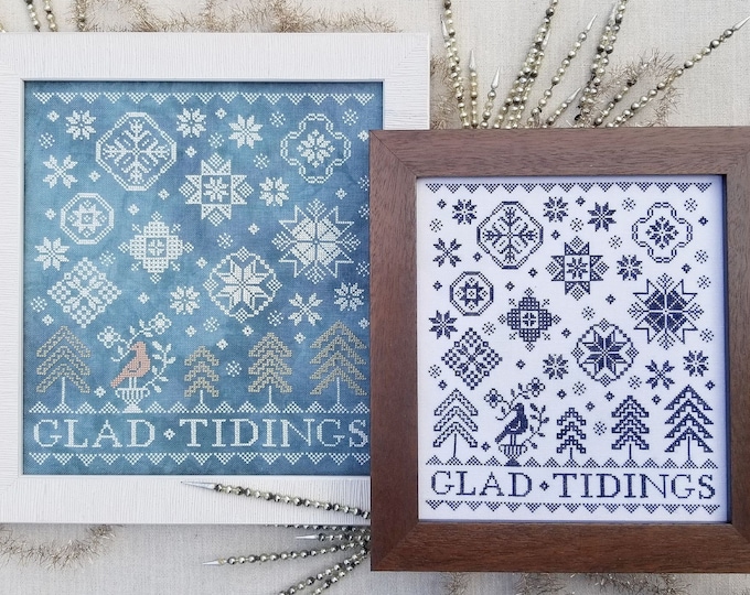Hello From Liz Mathews QUAKER SNOWFLAKES Cross Stitch Pattern - Etsy