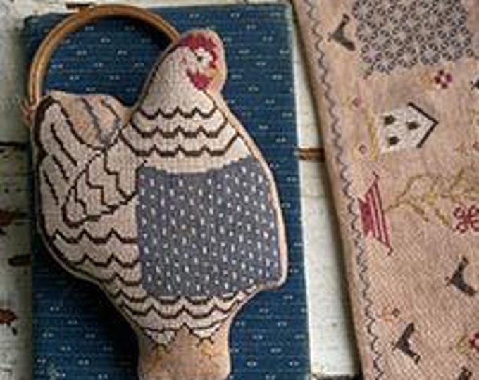 Stacy Nash Designs Animal Cracker Series HENNY PENNY and SEWING Roll Cross Stitch Pattern ...