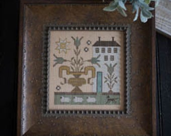 Plum Street Samplers SAMPLER HOUSE II Cross Stitch Pattern - Etsy