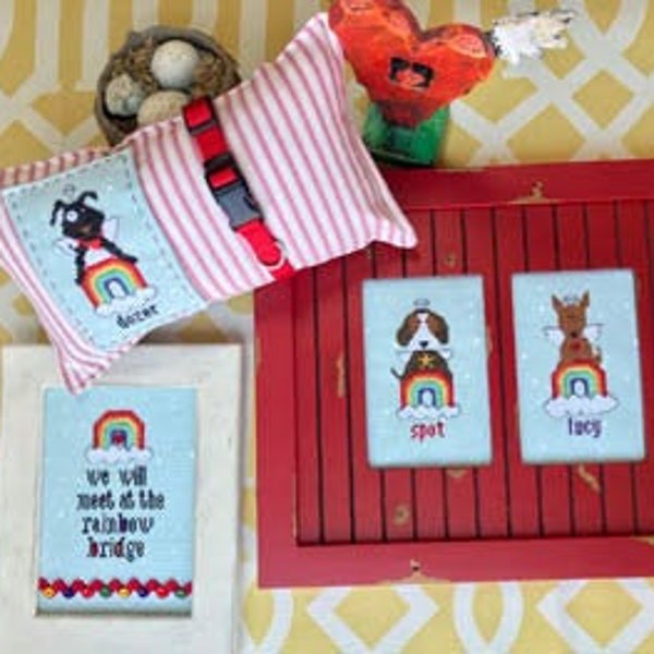 Rainbow Bridge Cross Stitch Pattern - Etsy