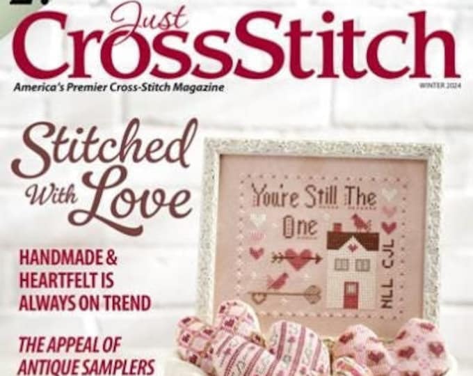 NEW! Just Cross Stitch Magazine Winter 2024 Edition ~27 Projects ...