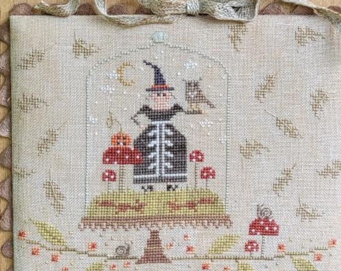 NEW! Brenda Gervais ~ With Thy Needle & Thread Woodland Witch Cross ...