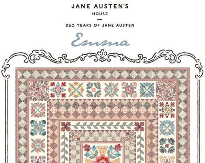 Pre-order ~ Jane Austen Emma Fat Quarter Bundle ~ Jane Austen by Riley ...