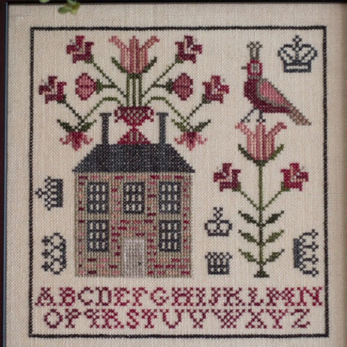 Plum Street Samplers SAMPLER HOUSE I Cross Stitch Pattern - Etsy