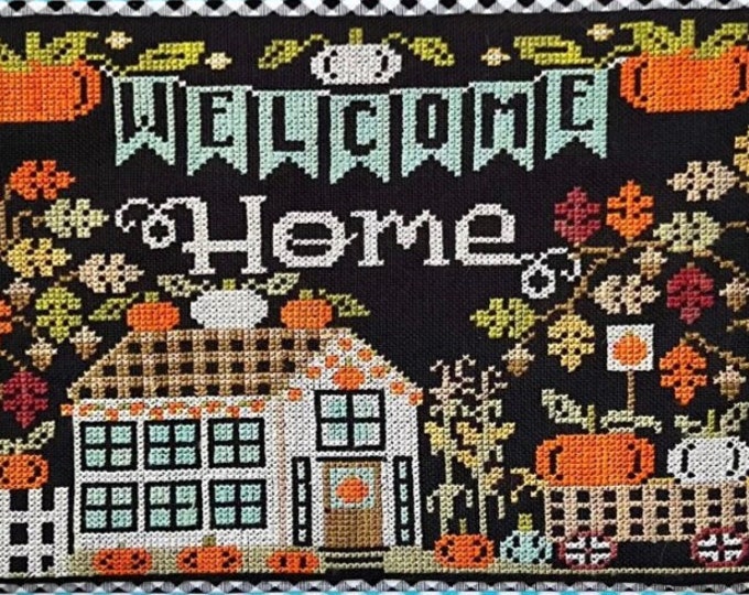 Stitching With the Housewives WELCOME HOME Cross Stitch Pattern ...