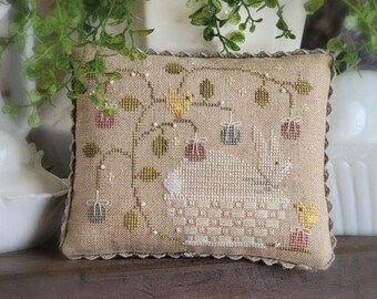 With Thy Needle & Thread TIS SPRING Cross Stitch Pattern Brenda Gervais ...