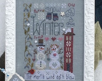 Shepherd's Bush MERRY NOTES Cross Stitch Pattern - Etsy
