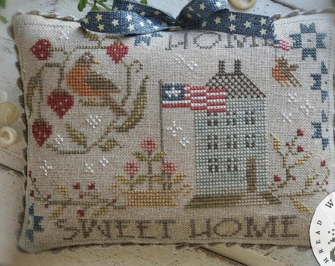 Brenda Gervais My Home Sweet Home Cross Stitch Pattern ~ With Thy ...