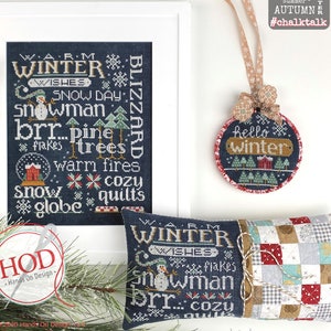 Hands on Design LET'S TALK WINTER Cross Stitch Pattern - New Cross ...