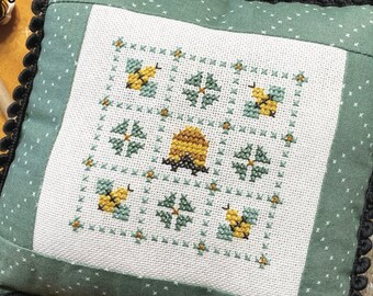 Primrose Cottage Stitches MAY NINE PATCH Cross Stitch Pattern - Etsy