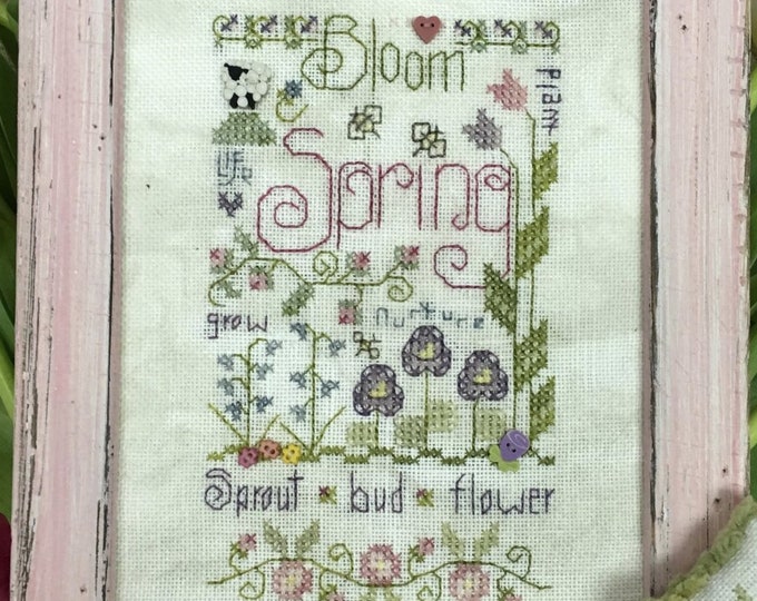 Shepherd's Bush Cross Stitch Pattern SPRING NOTES - Etsy