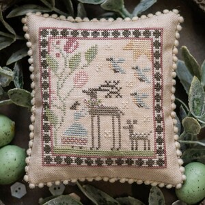 2024 Nashville Needlework Market - Plum Street Samplers Spring Beginnings Cross Stitch Chart ...
