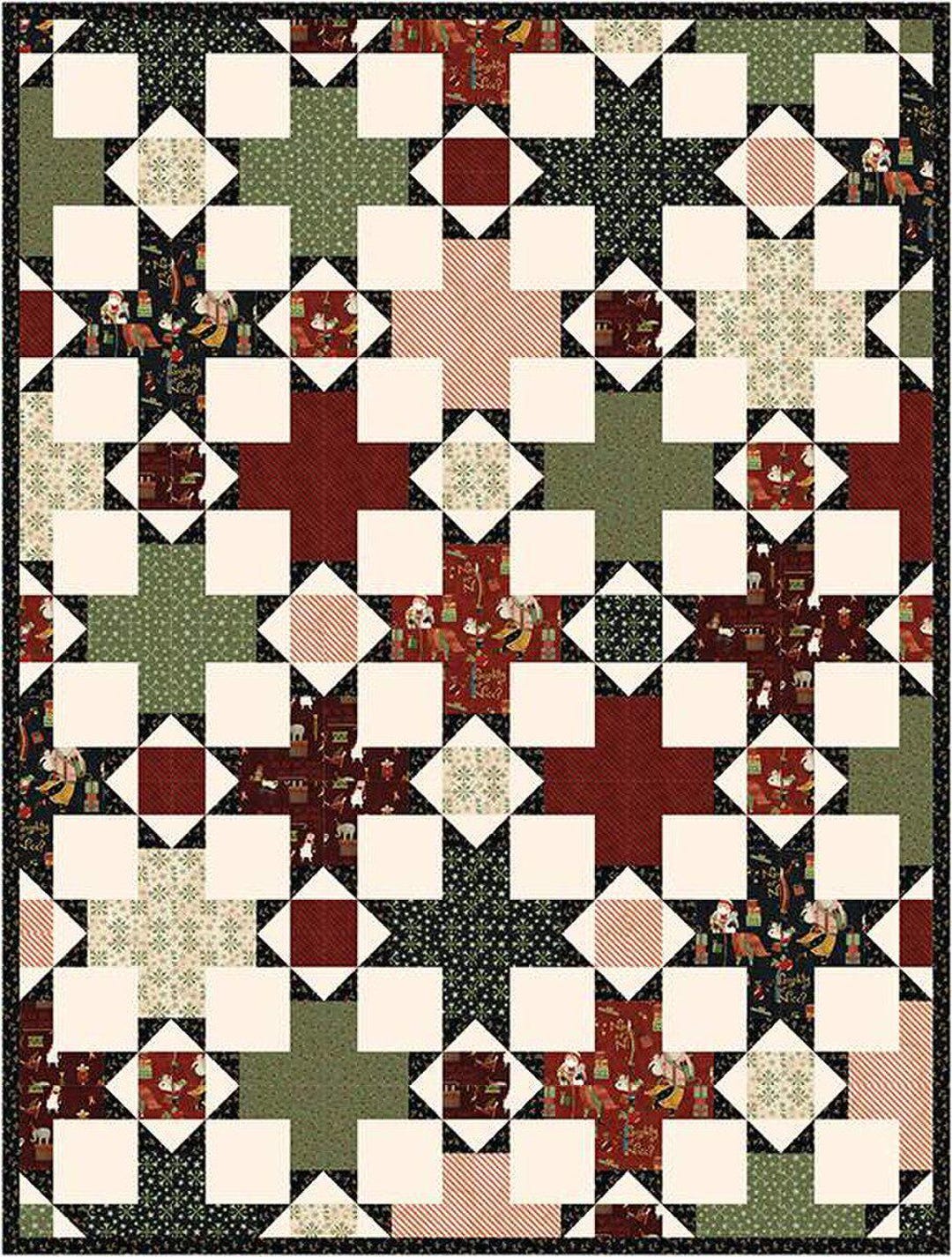 The Hazel Quilt Pattern~ Fat Quarter Friendly Quilt Pattern ~ Teresa ...
