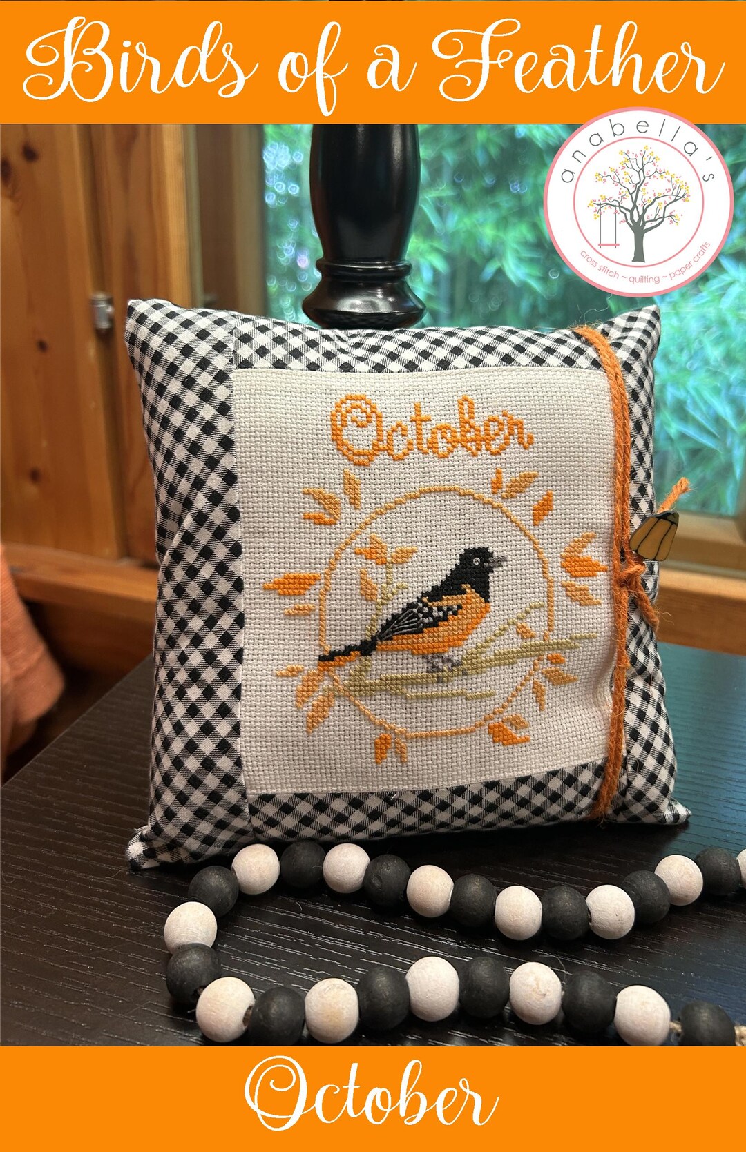 Anabella's Needleart Birds of a Feather October ~ October Bird Cross ...
