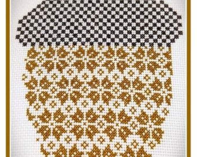 The Sisterhood QUAKER ACORN Cross Stitch Pattern - Autumn Cross Stitch ...