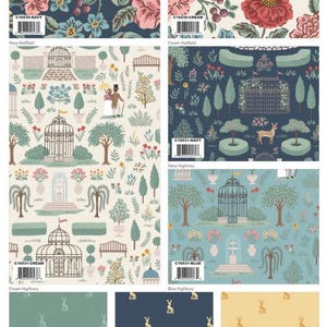 Pre-order ~ Jane Austen Emma Fat Quarter Bundle ~ Jane Austen by Riley ...