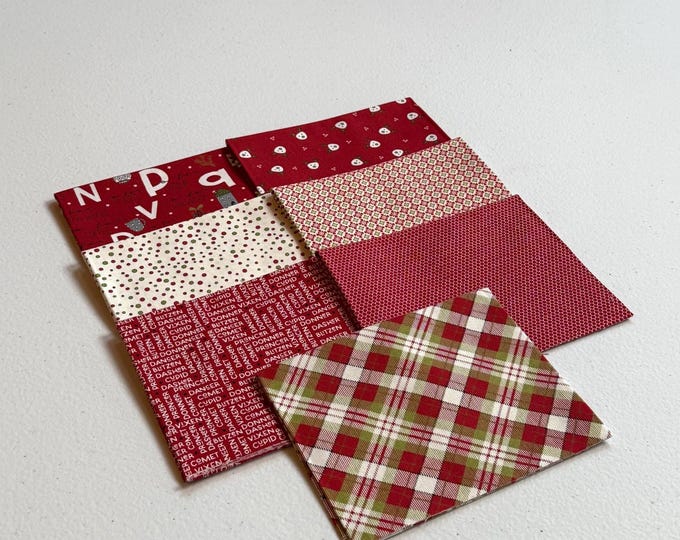 NEW! on Dasher BELLABUNDLE #1 ~ on Dasher Fabric ~ Christmas Fat Eighth ...