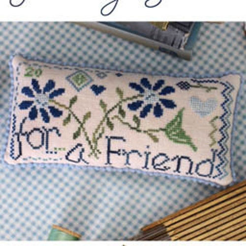 October House Fiber Arts FRIENDLY BLOOMS Cross Stitch Pattern - Etsy