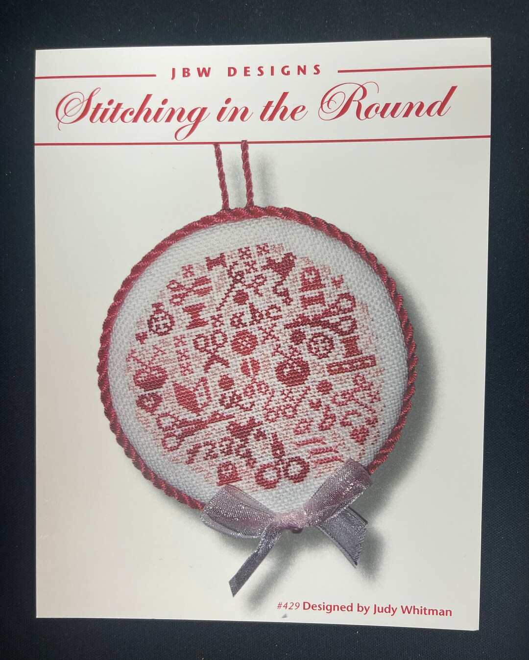 JBW Designs STITCHING in the ROUND Cross Stitch Pattern - New Cross ...