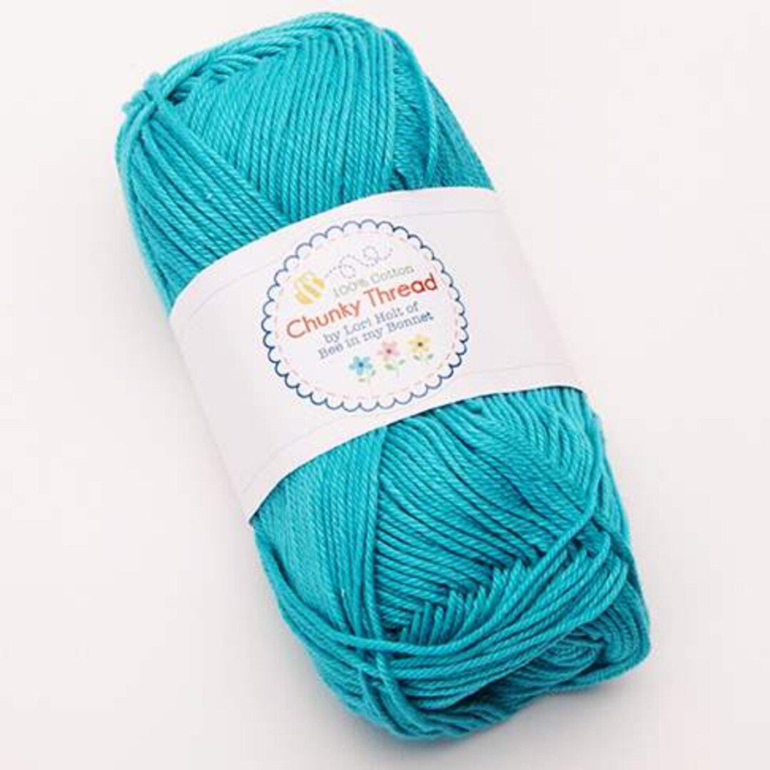 Lori Holt CHUNKY THREAD PEACOCK ~ Lori Holt Chunky Crochet Thread ...