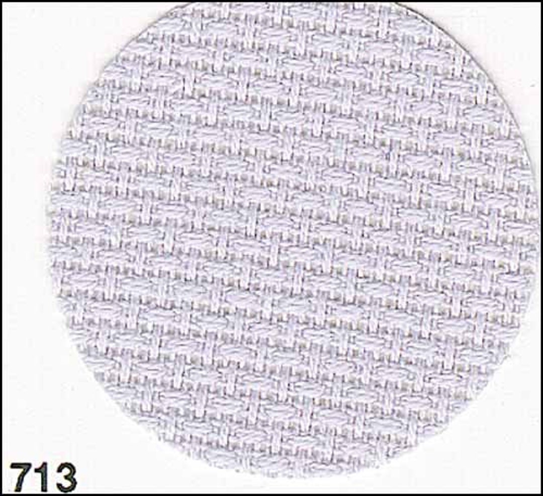 14 Count Pewter Cross Stitch Fabric by Zweigart ~ Approx 18" X 27" Fat ...